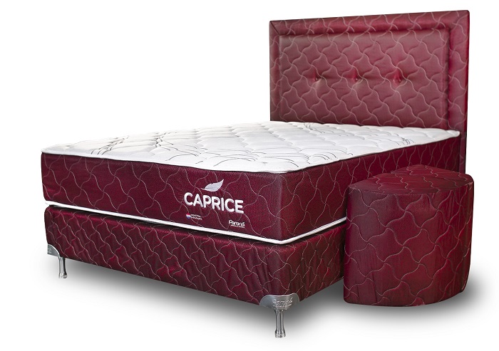 Juego de Sommier Paraná Caprice 160cm x 200cm | Colchones Paraná