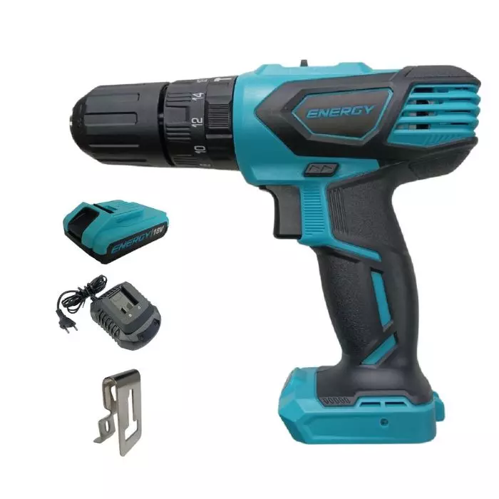 Taladro Percutor Energy 13Mm Id13/1/18 Recargable 18V