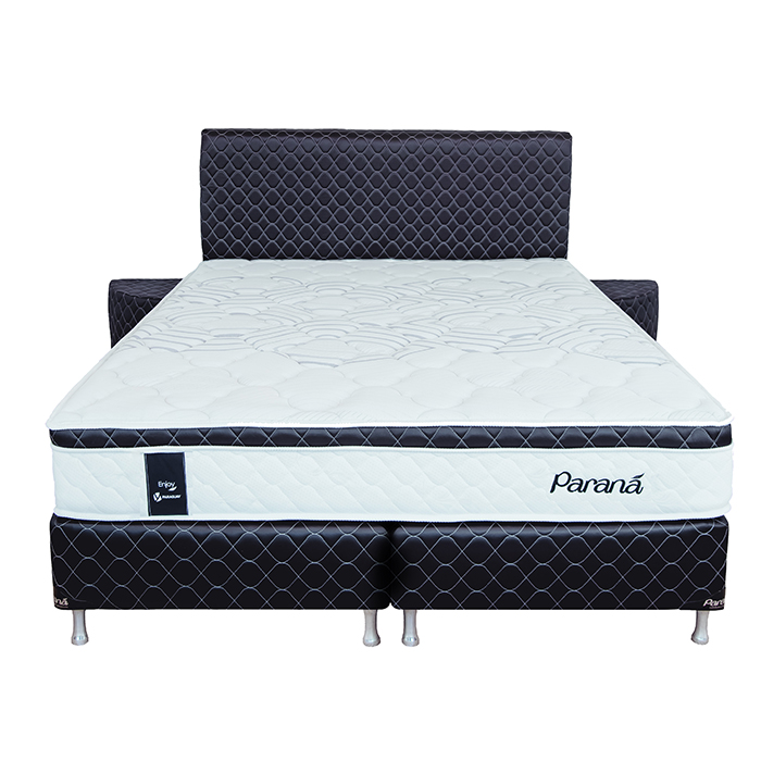 Juego De Sommier Enjoy Colchones Parana 1.60 X 2.00